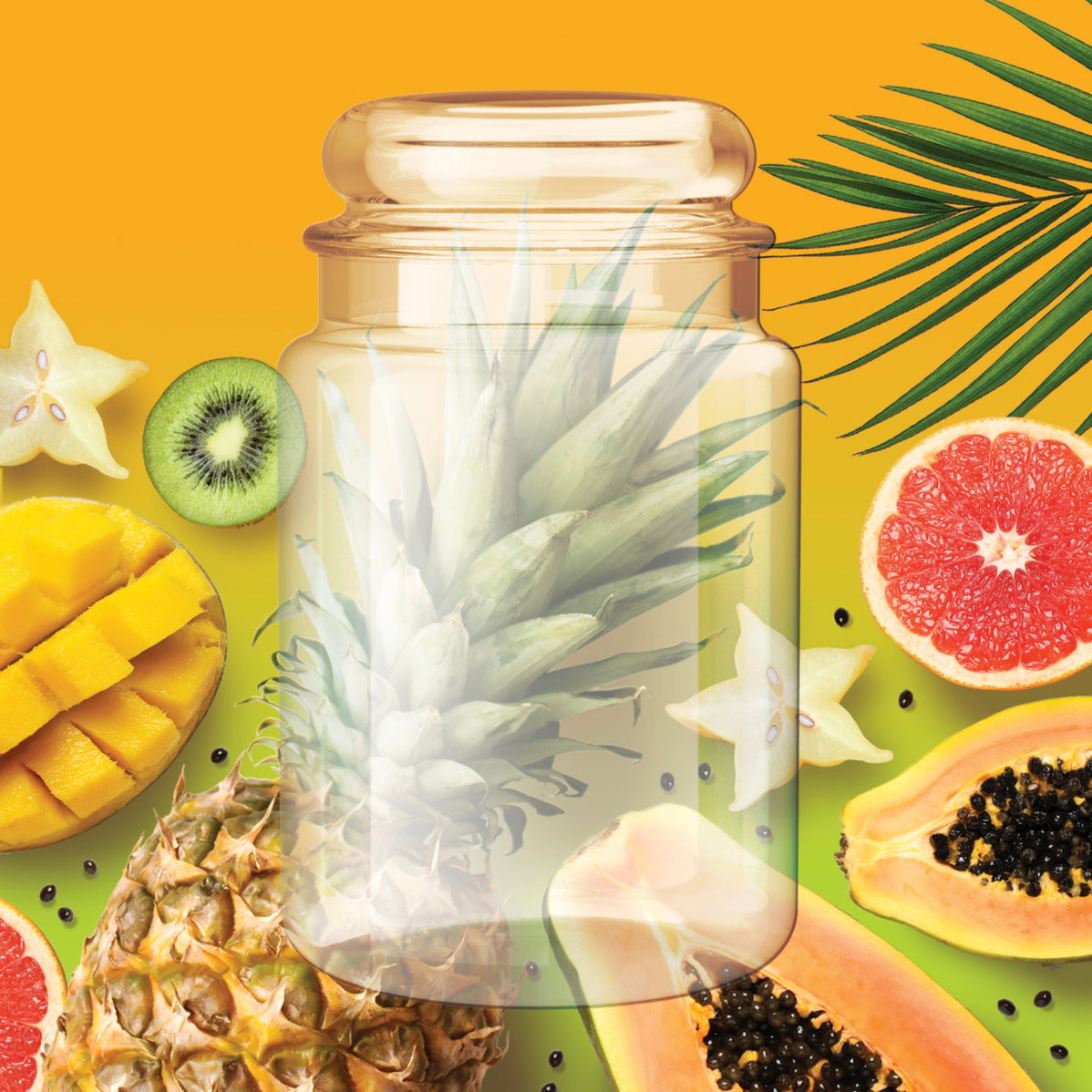 Home Inspiration Wax Melt Block Exotic Fruits| CandleWarehouse.ie