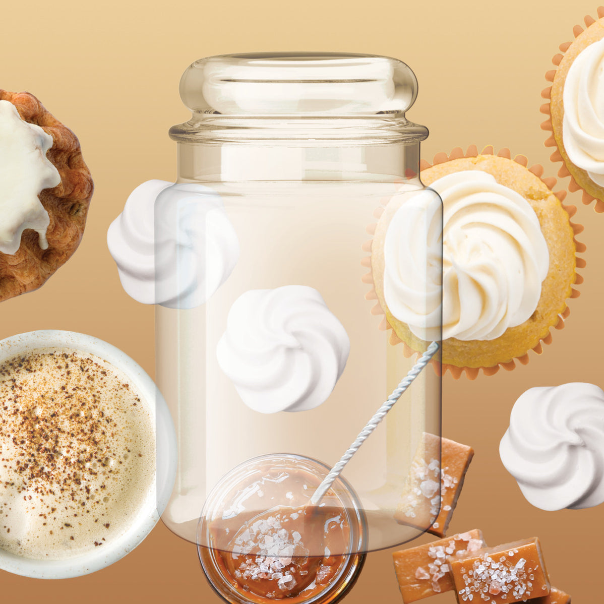 Home Inspiration Wax Melt Block Vanilla Frosting | CandleWarehouse.ie