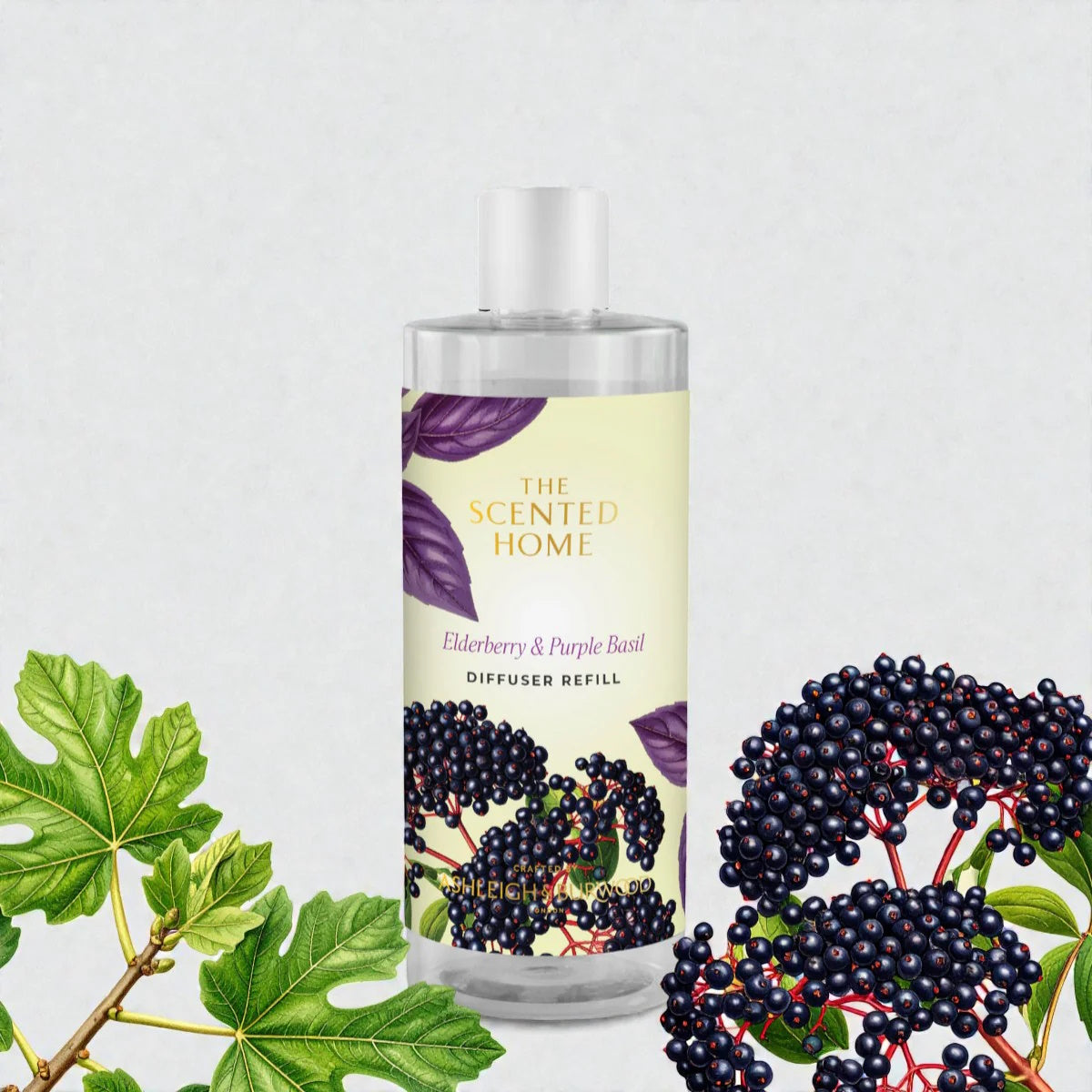 A & B Elderberry & Purple Basil Diffuser REFILL | CandleWarehouse.ie