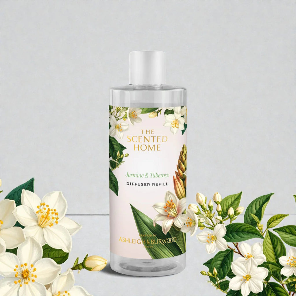Ashleigh & Burwood Jasmine & Tuberose Diffuser REFILL | CandleWarehouse.ie